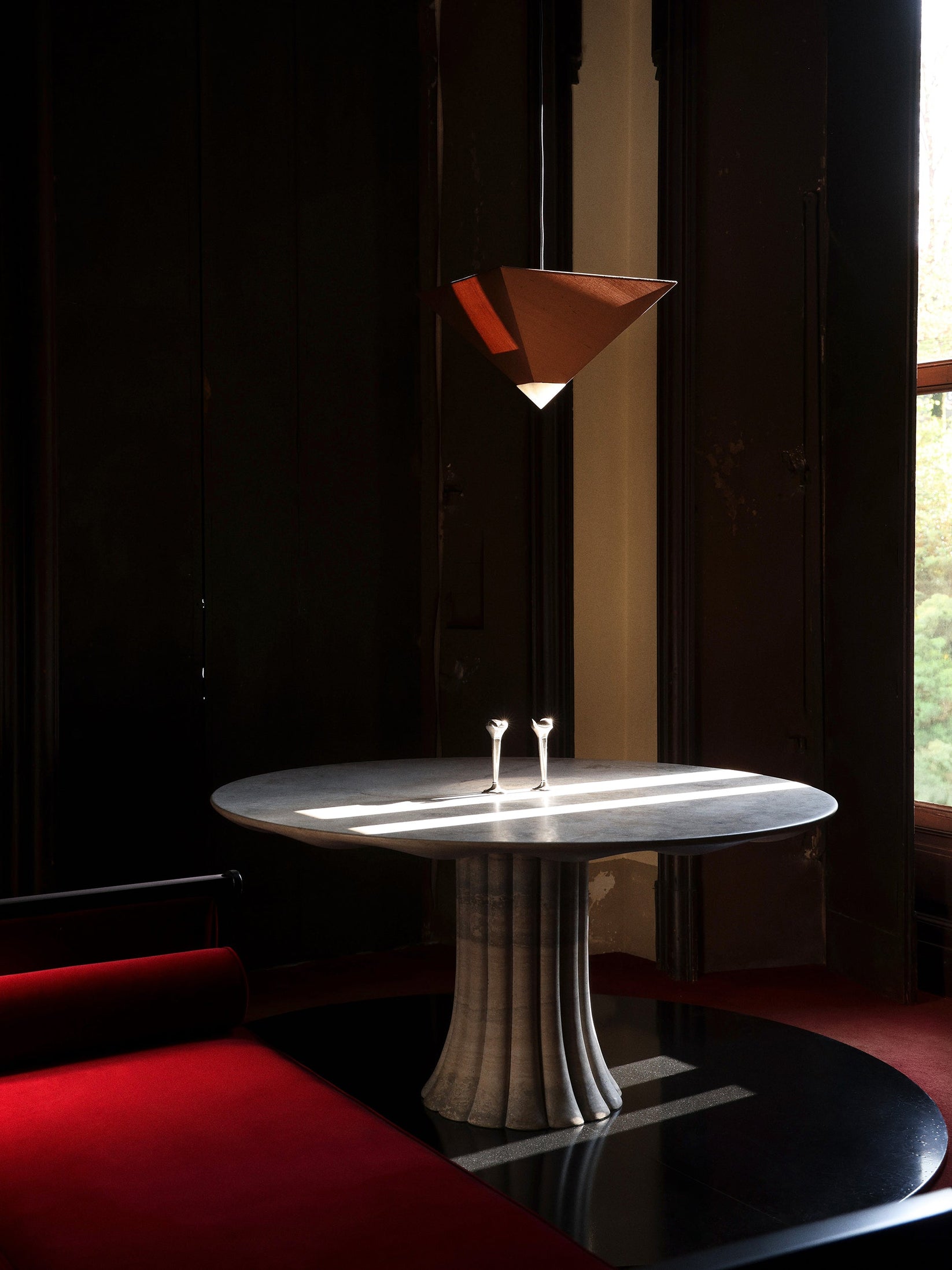 Drapery Table by Lemon Furniture, Dining Tables – Claude Home