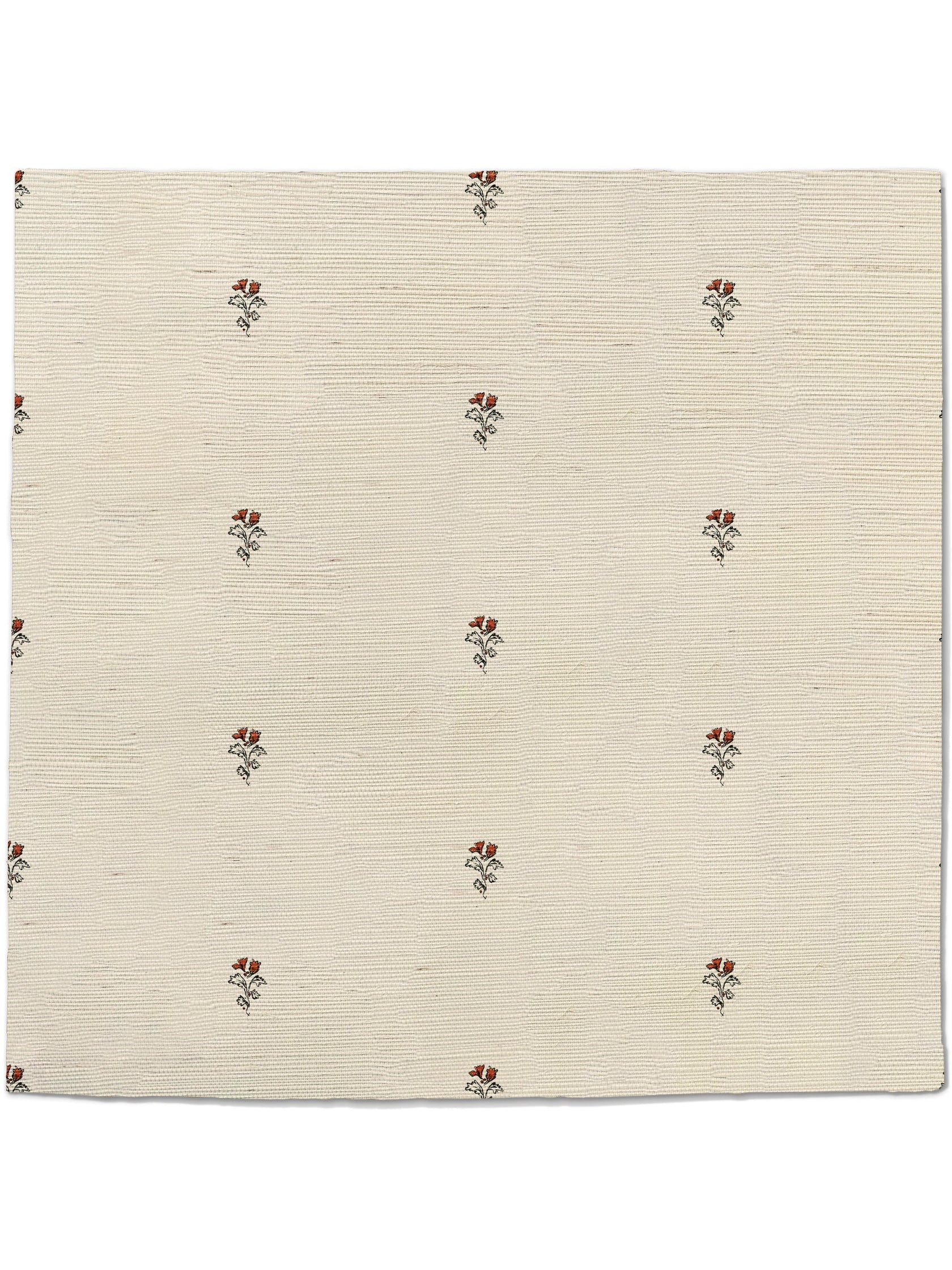 Juliette Blossom Bouquet Grasscloth Wallpaper, Wallpaper – Claude Home