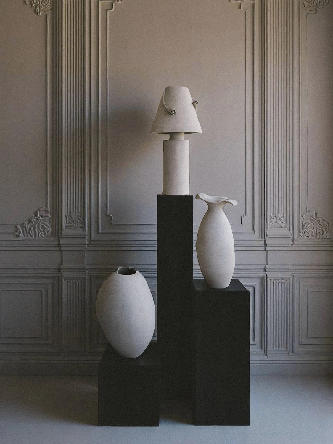 Kaia Ceramic Table Lamp, Table Lamps – Claude Home
