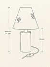 Kaia Ceramic Table Lamp, Table Lamps – Claude Home