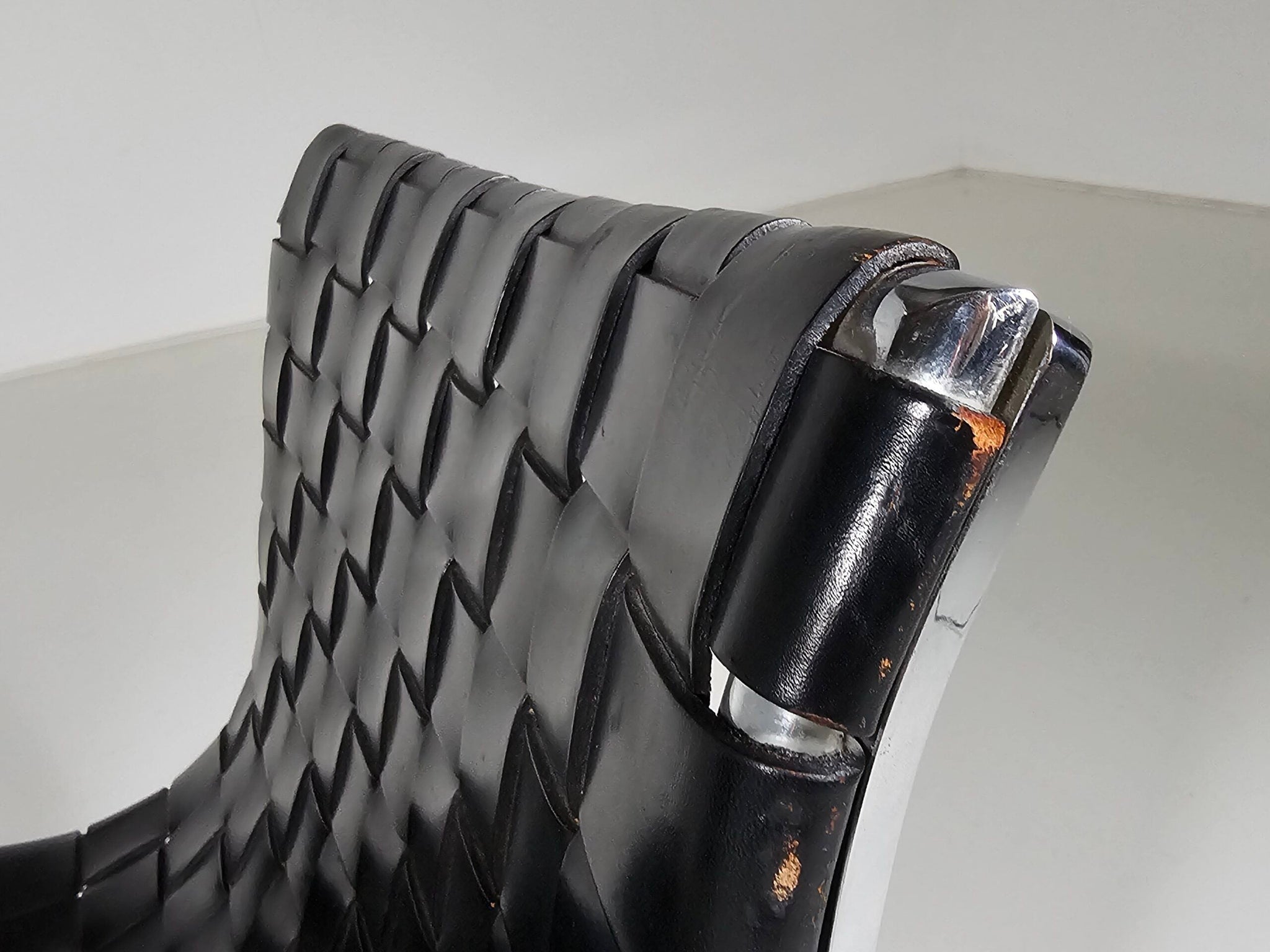 Pair of Luar Lounge Chairs by Ross Littell for ICF De Padova, 1960s, Armchair – Claude Home