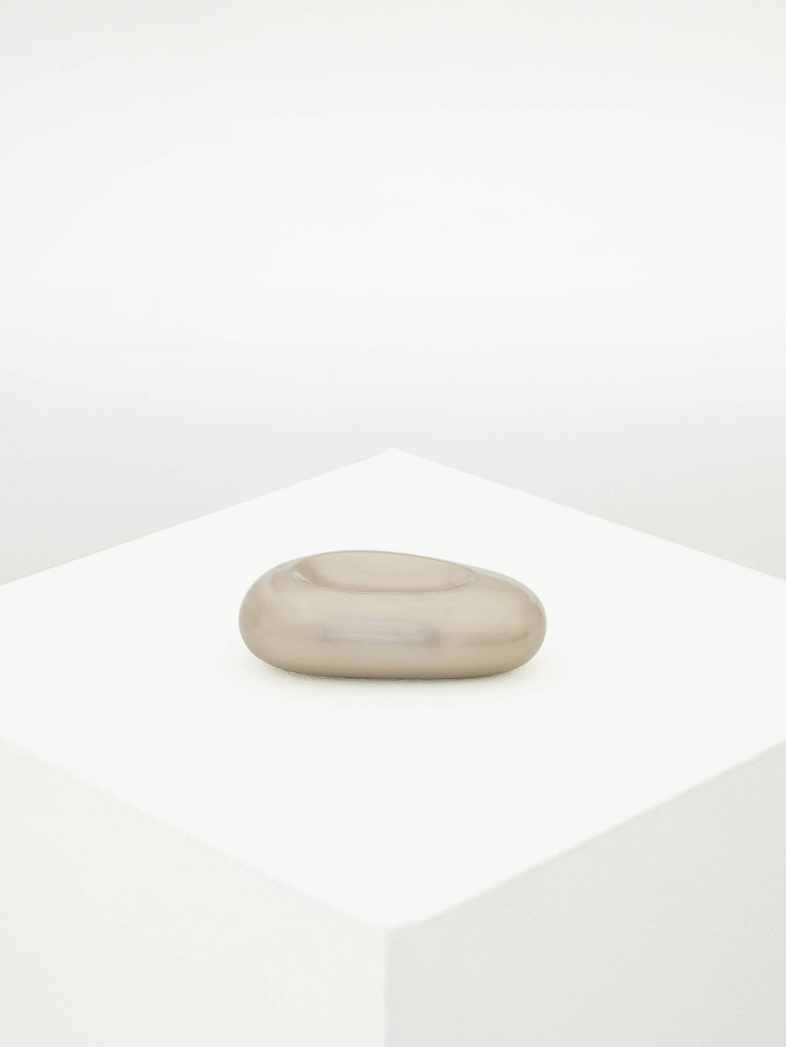 Matte Silver Puddle Catch-all, Sculptures – Claude Home