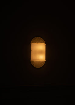 Pilolo Wall Light in White Alabaster by Simone & Marcel, Sconces ...