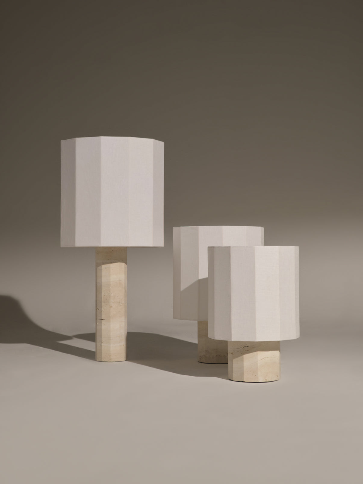 Roma II Table Lamp in White by Nassi, Table Lamps – Claude Home