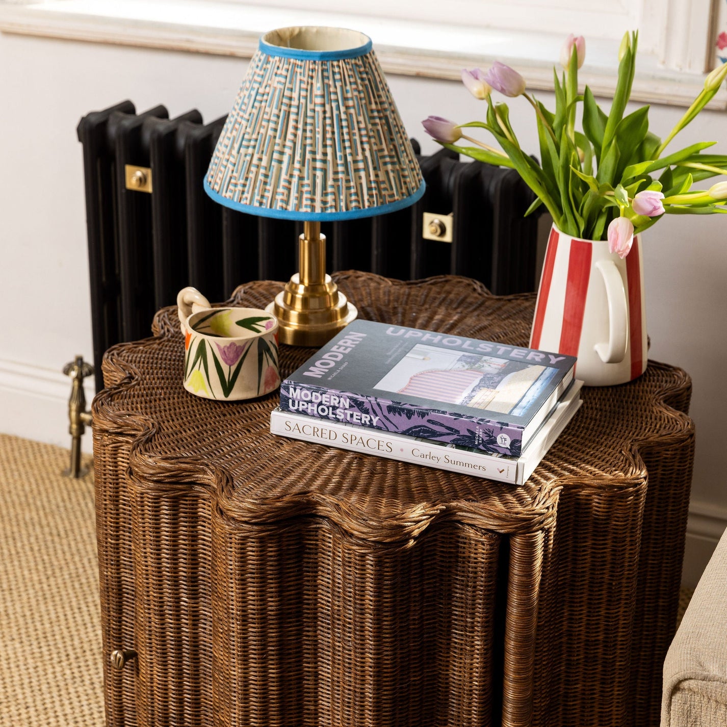 Ruby Rattan Side Table, End Tables – Claude Home
