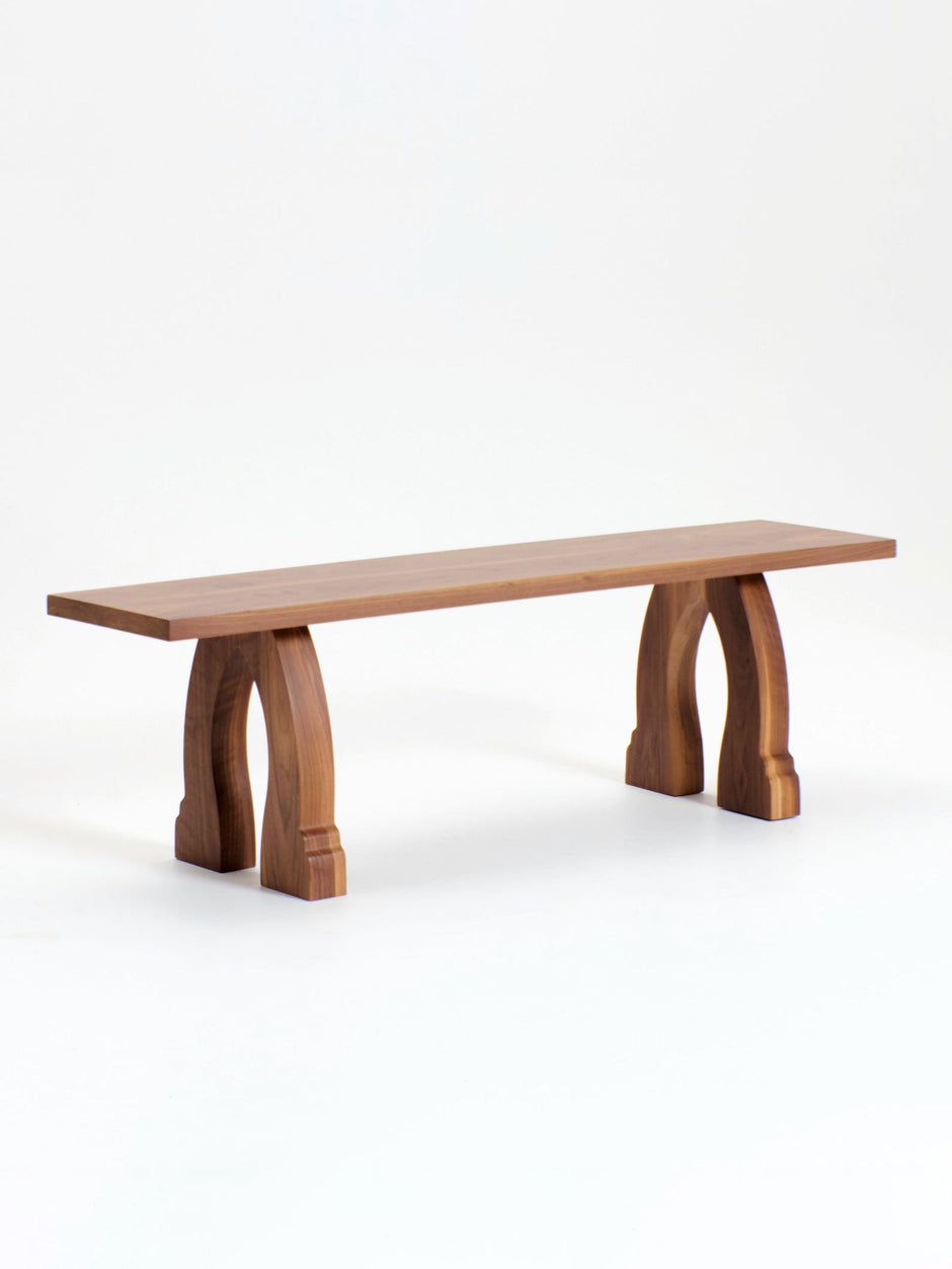 Wood + Upholstered Benches – Claude Home