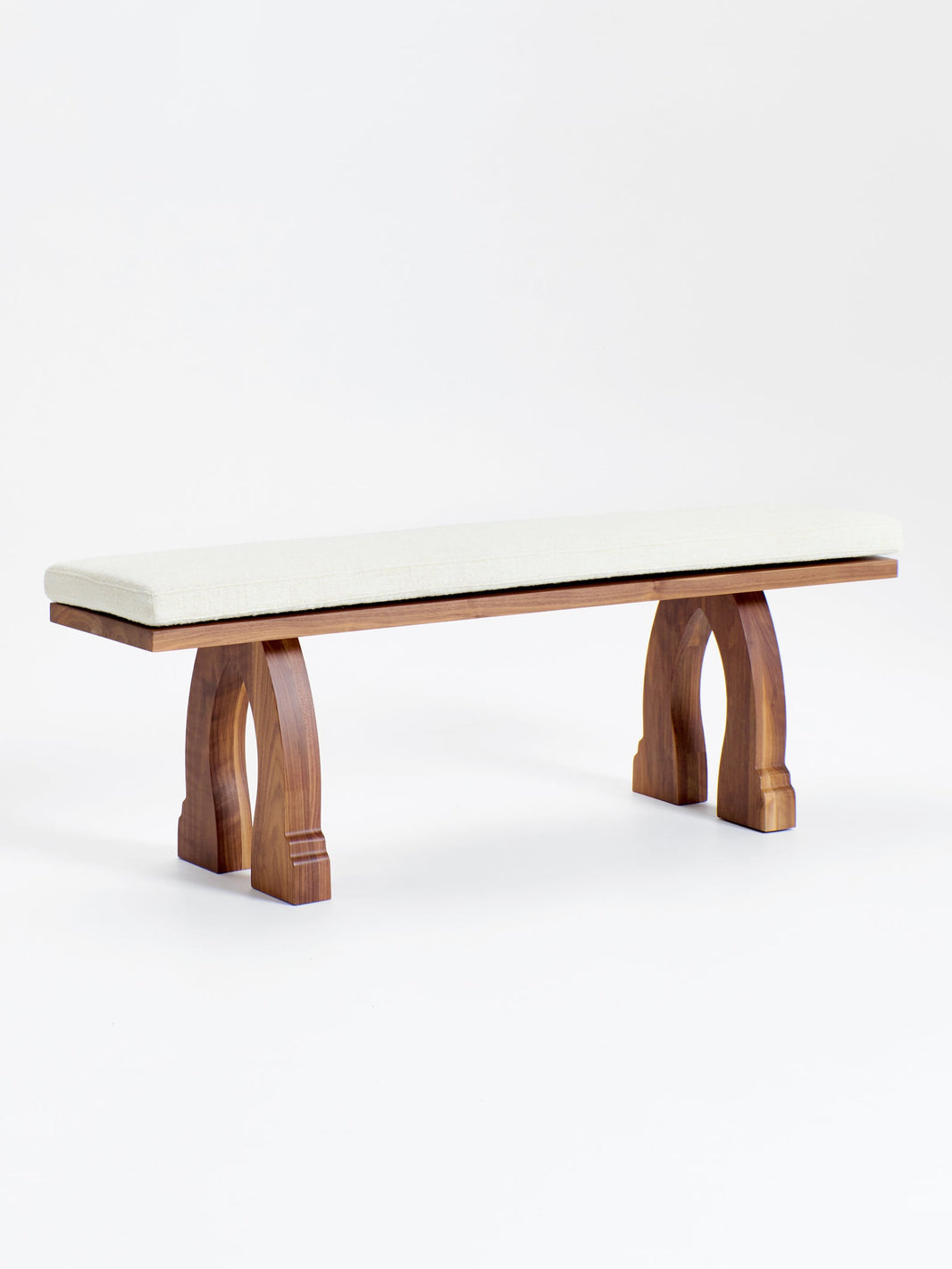 Wood + Upholstered Benches – Claude Home