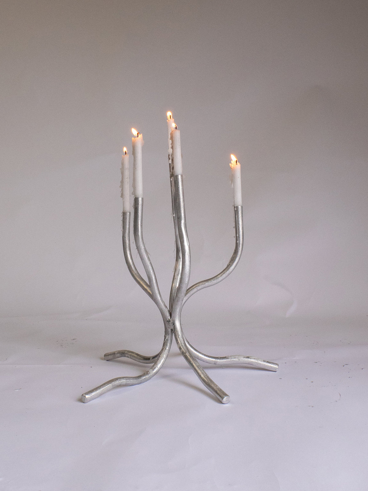 Small Candelabra by Six Dots Design, Candleholders – Claude Home