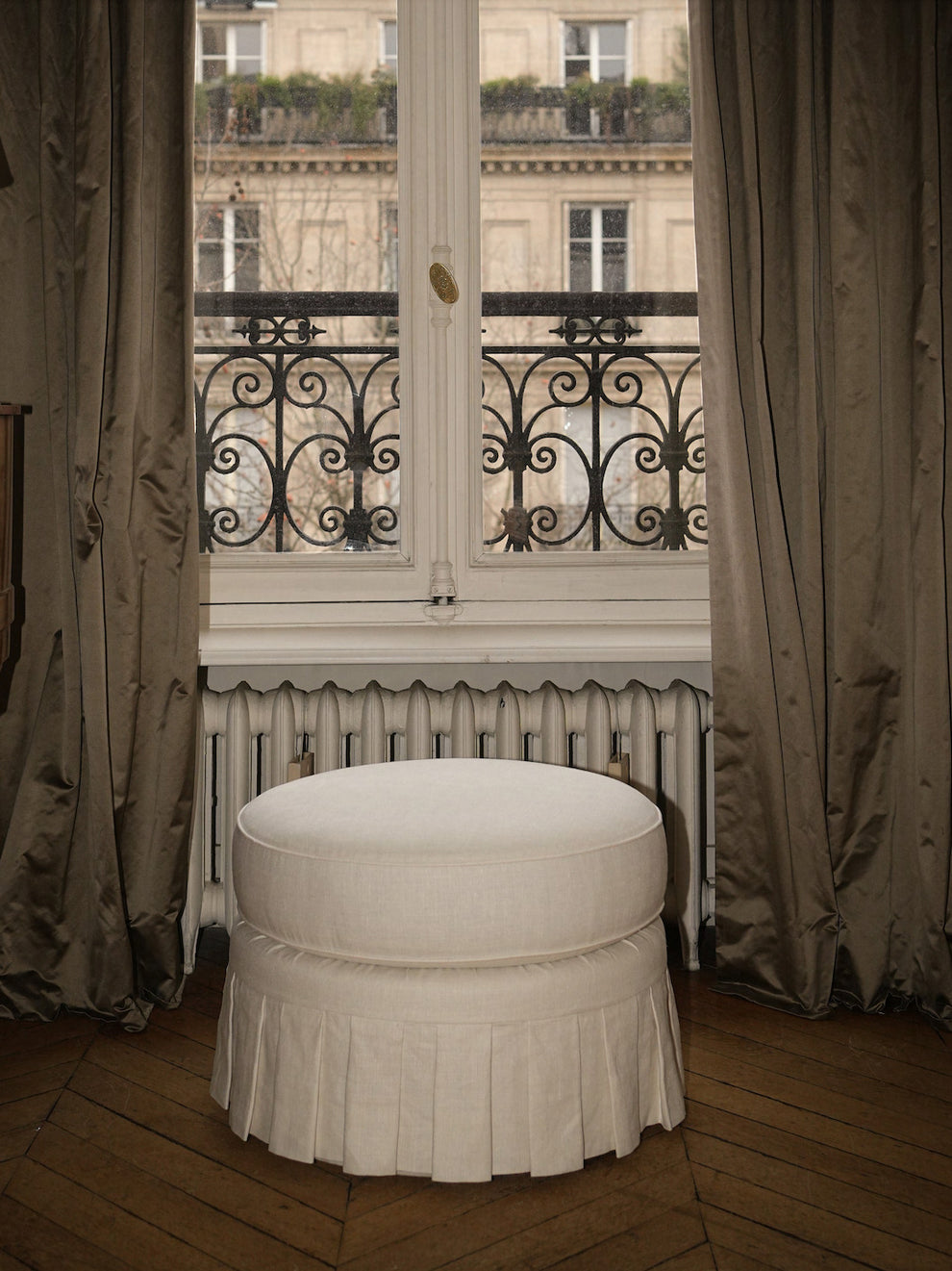The Round Pouf by Astrid Houssin, Stools – Claude Home