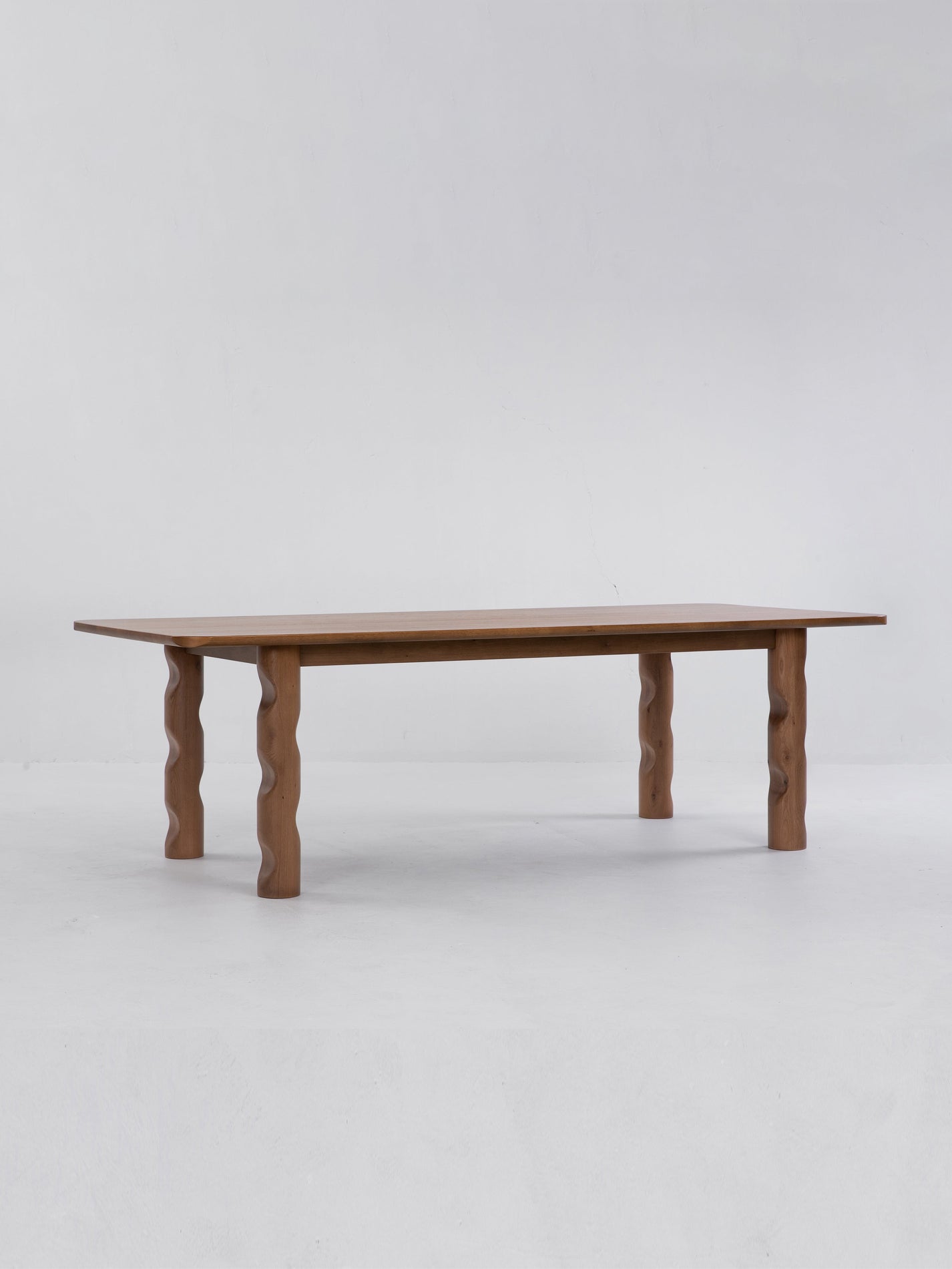 Wave Dining Table in Sienna, Dining Tables – Claude Home