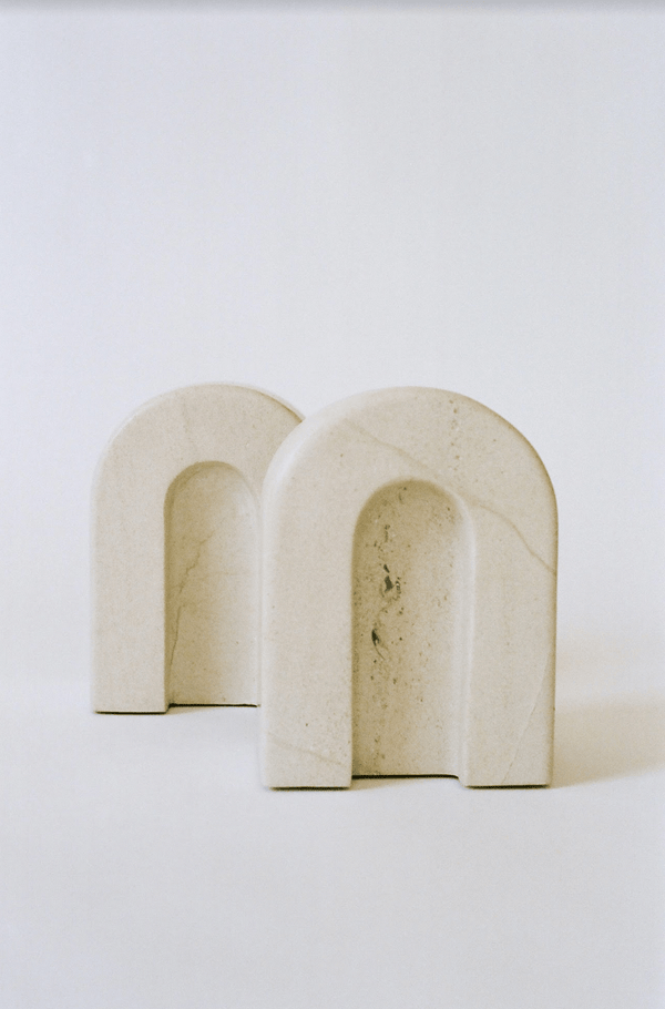 Crescent Bookends, Bookends – Claude Home