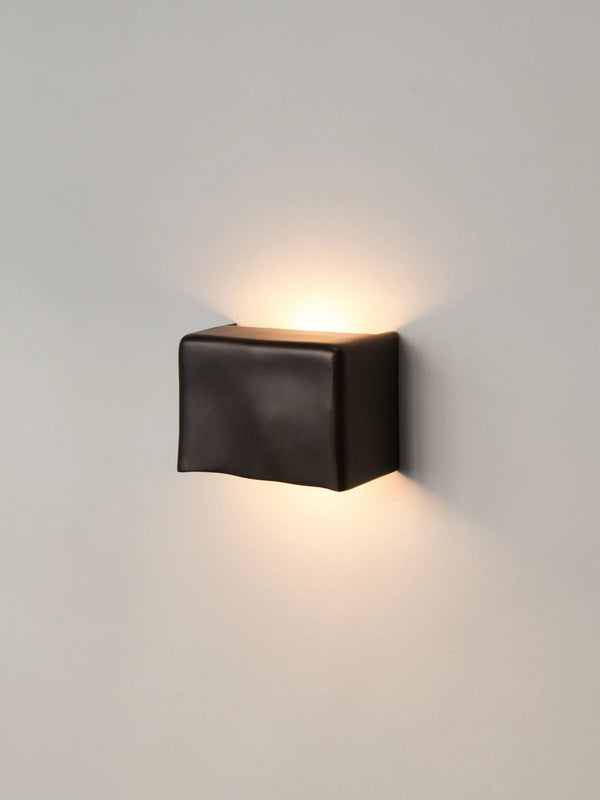 Scape Wall Light in Darkened Brass, Sconces – Claude Home