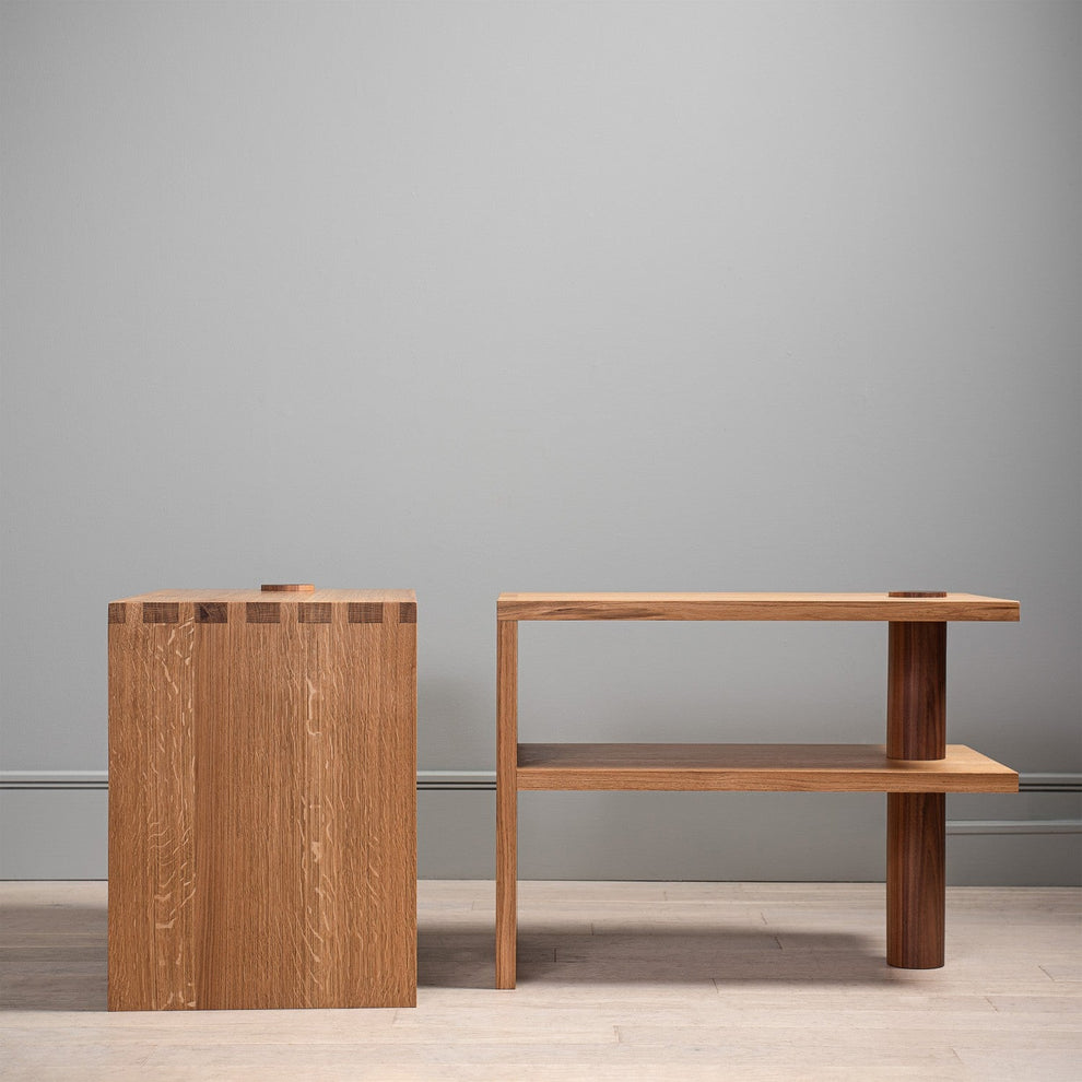 Colossal Pillar Tables - Set of 2, End Tables – Claude Home