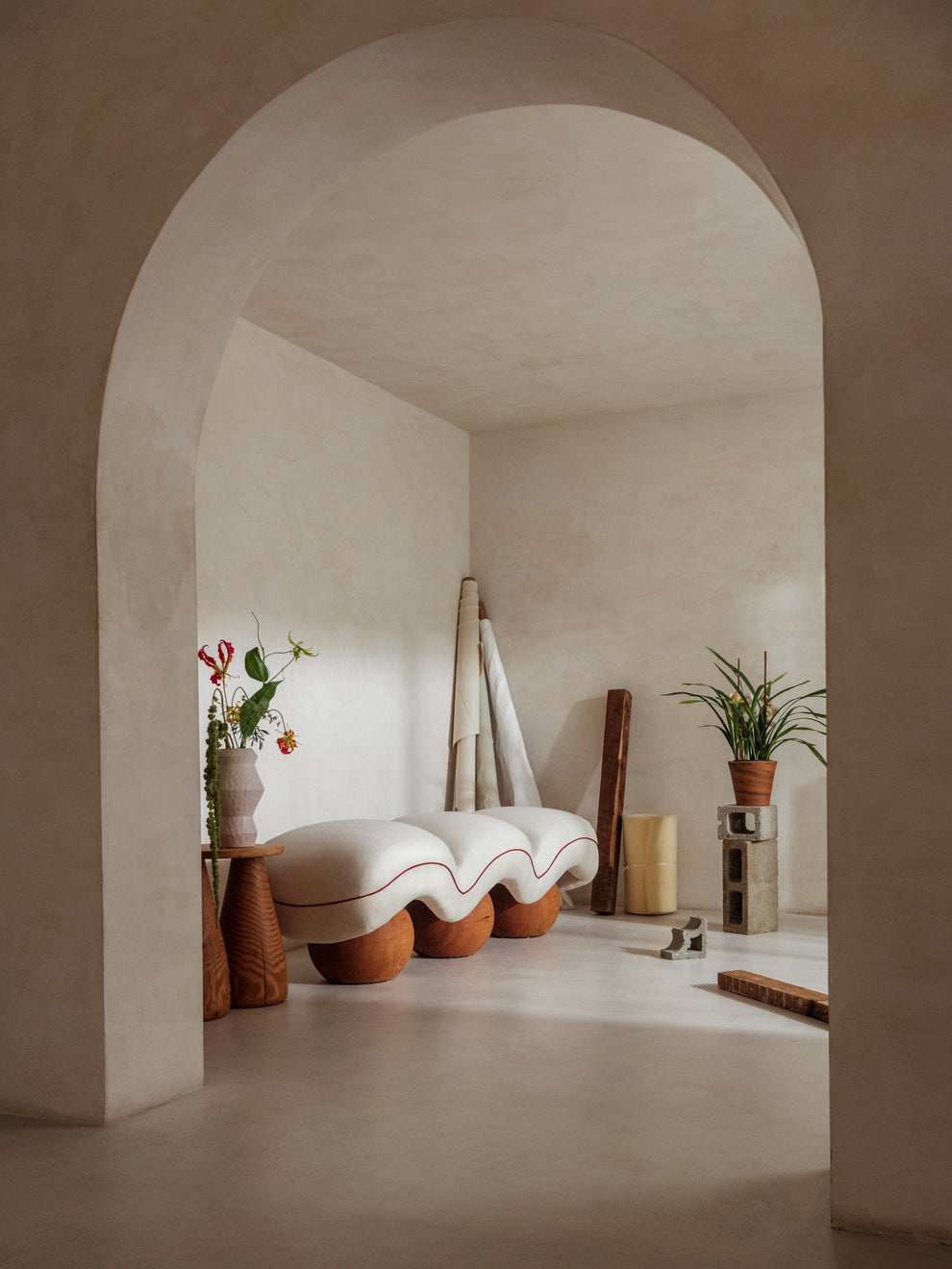 Orb Bench by Studio Sam Klemick, Benches – Claude Home