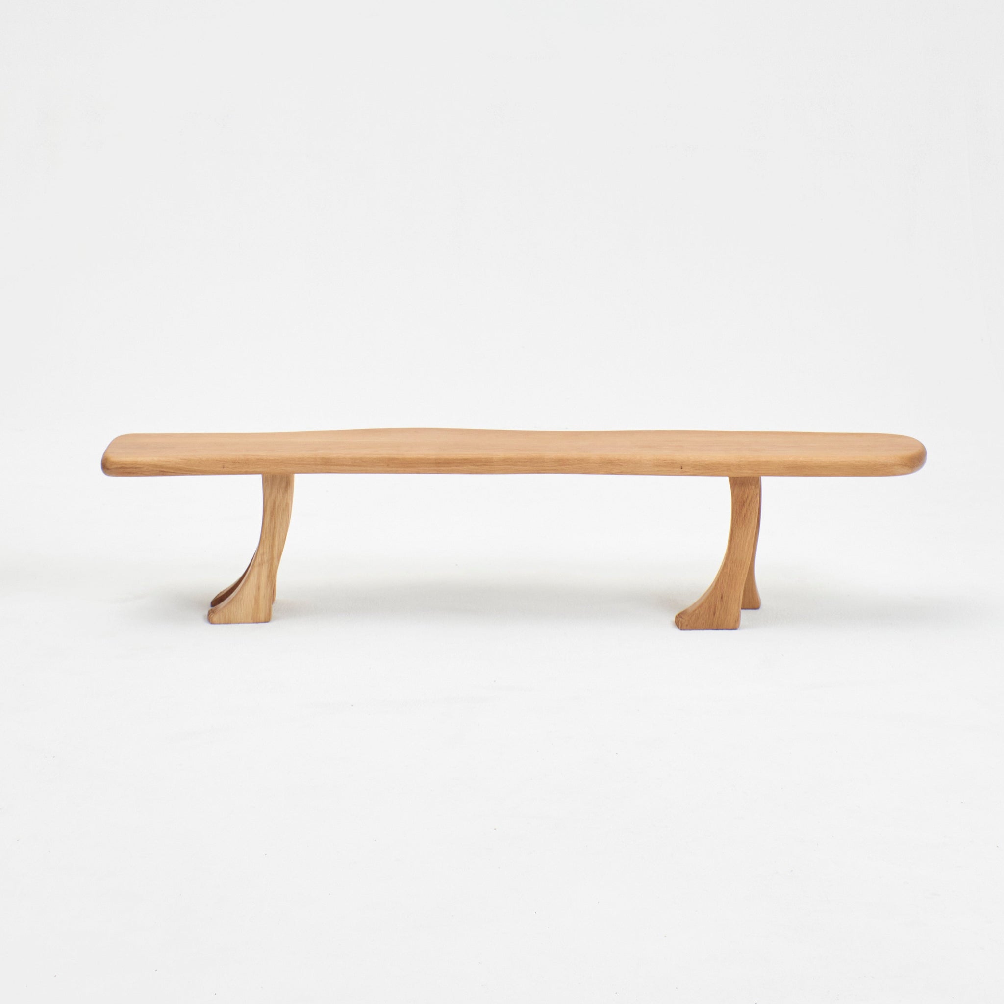 Foot Bench in Oak, Benches – Claude Home