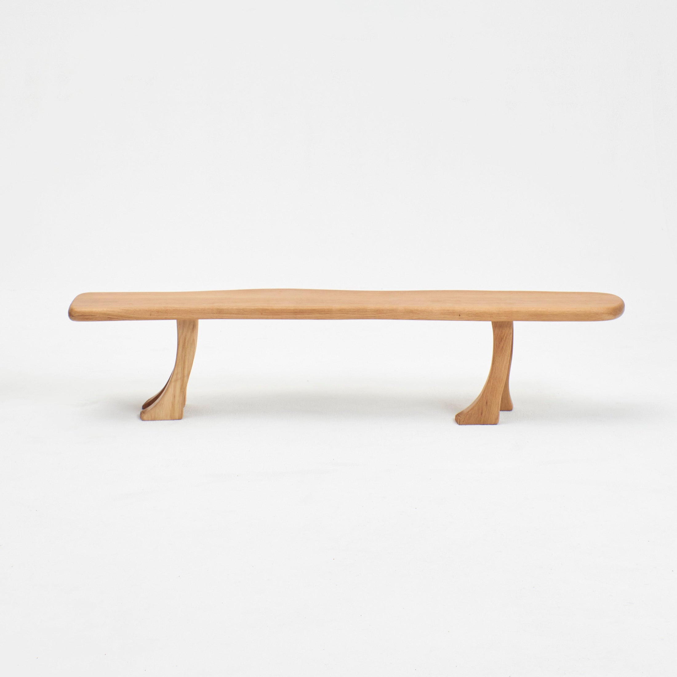 Foot Bench in Oak, Benches – Claude Home