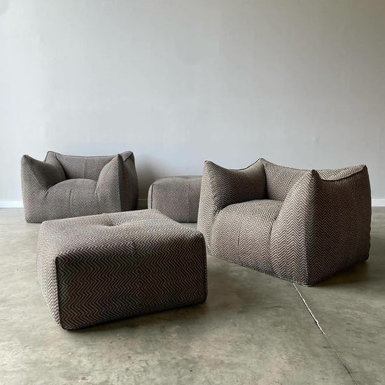 Le Bambole Chair and Ottoman, Chairs, Vintage – Claude Home