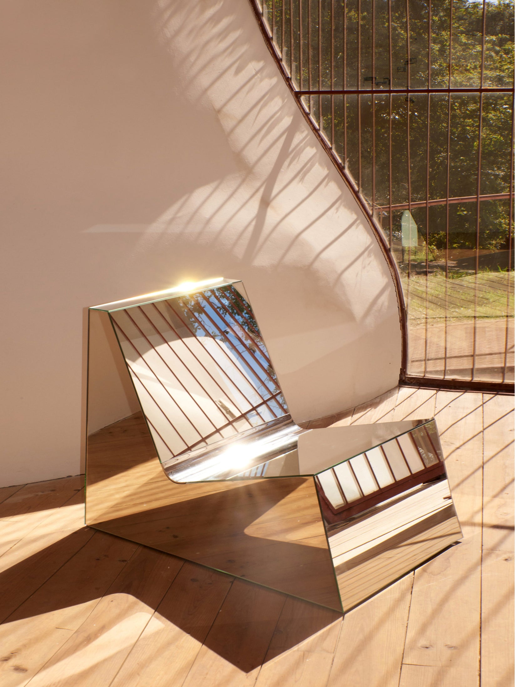 Mirror Lounge Chair, Chairs – Claude Home