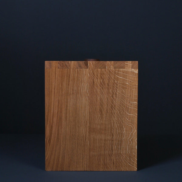 Oak & Walnut End Table, End Tables – Claude Home