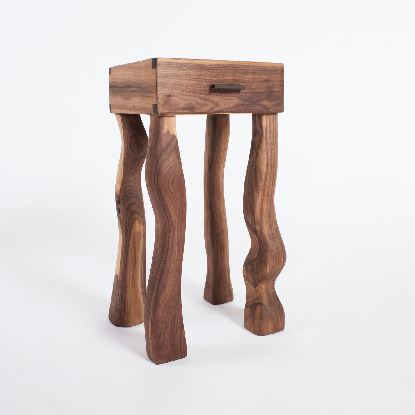 Side Table in Walnut - No Foot, End Tables – Claude Home