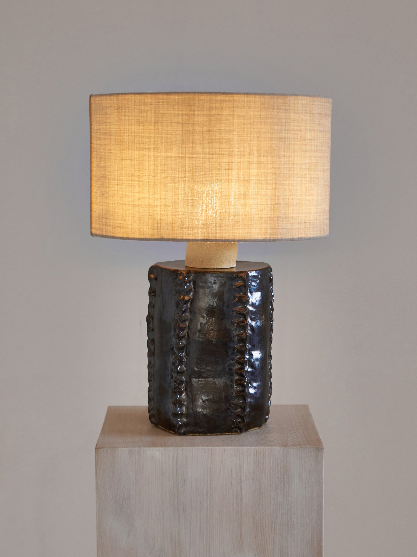 Totem Table Light in Gasoline by Project 213A, Table Lamps – Claude Home