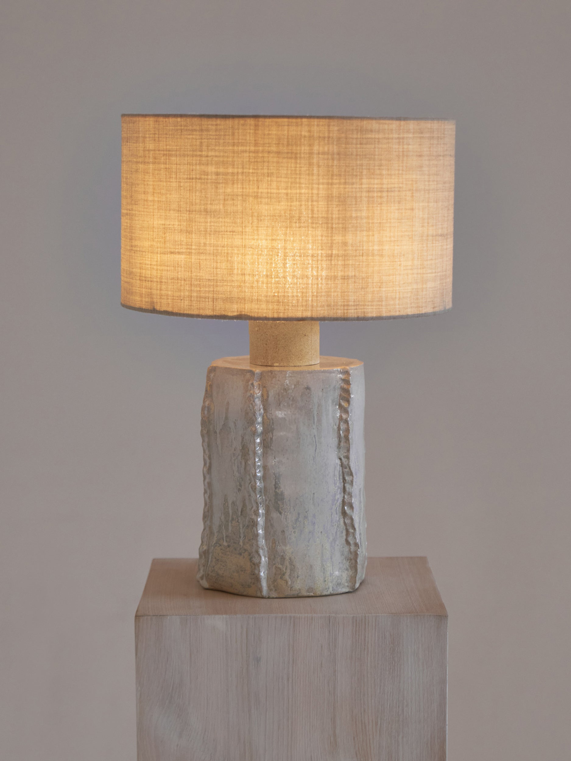 Totem Table Light in Roquefort by Project 213A, Table Lamps – Claude Home