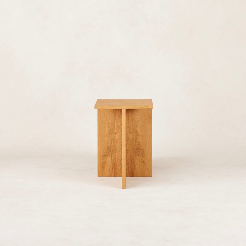 Valley Side Table - White Oak, End Tables – Claude Home